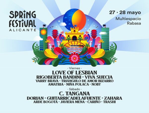 Se confirman los horarios del Spring Festival 2022 - Música Zero
