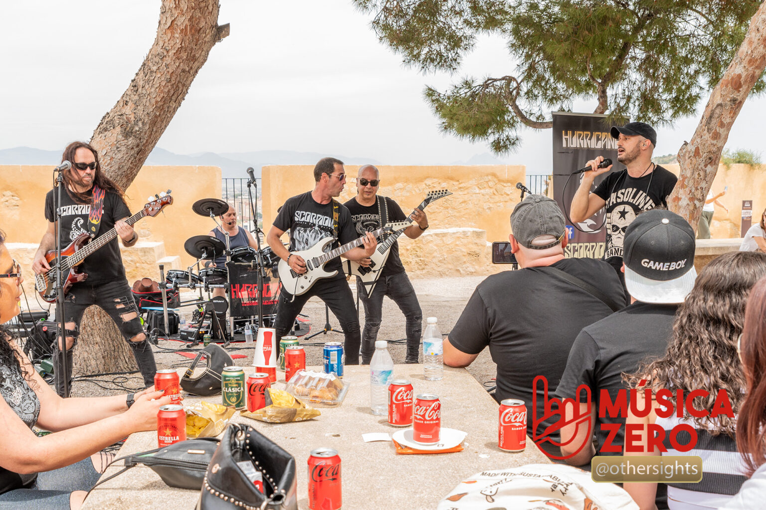 Hurricane en el Castillo de Santa Bárbara [Crónica] - Música Zero