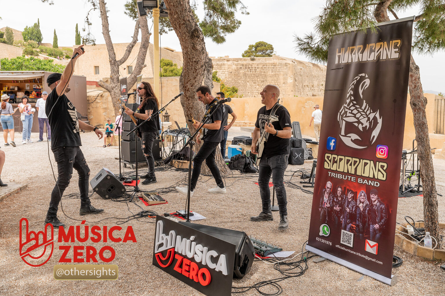 Hurricane en el Castillo de Santa Bárbara [Crónica] - Música Zero